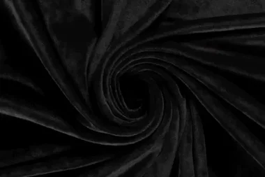 Polyester stof - fluweel - zwart - 20054-069 - De Stoffenkraam > Bestel ...