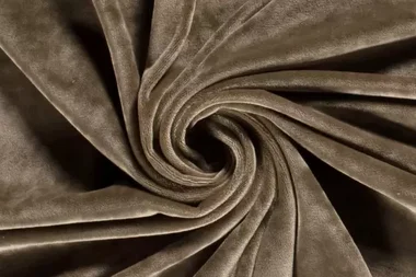 Polyester stof - fluweel - kaki groen - 20054-027 - De Stoffenkraam ...