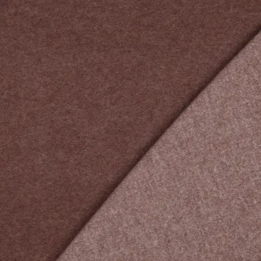 Wollen stof - merino wol fleece - rouge - 25/3764-008 - De Stoffenkraam ...