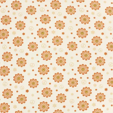 Tricot stof - bloemen - gebroken wit - 21816-051 - De Stoffenkraam ...