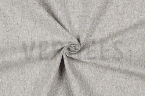 Polyester stof - outdoor waterproof gemeleerd - licht zand - 4234-009 ...