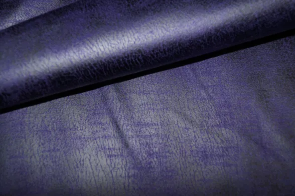 Polyester stof - Scuba suede leather - paars - 17120-810 - De ...