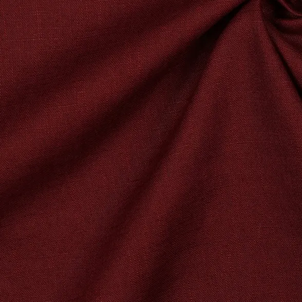 Linnen stof - washed - bordeaux - 4414-055 - De Stoffenkraam > Bestel ...