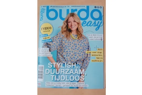 Burda Easy 3/2024 - De Stoffenkraam > Bestel uw stoffen online.