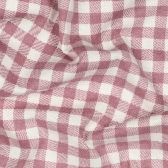 Flanel stof - checks - mauve - 5080-021 - De Stoffenkraam > Bestel uw ...