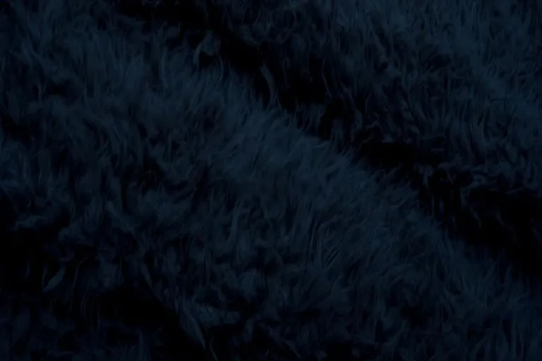 Bont stof - furpi - donkerblauw - 0517-600 - De Stoffenkraam > Bestel ...