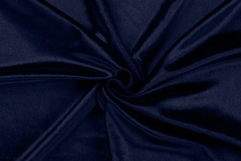 Polyester stof - velours de luxe - navy - MR1048-008 - De Stoffenkraam ...